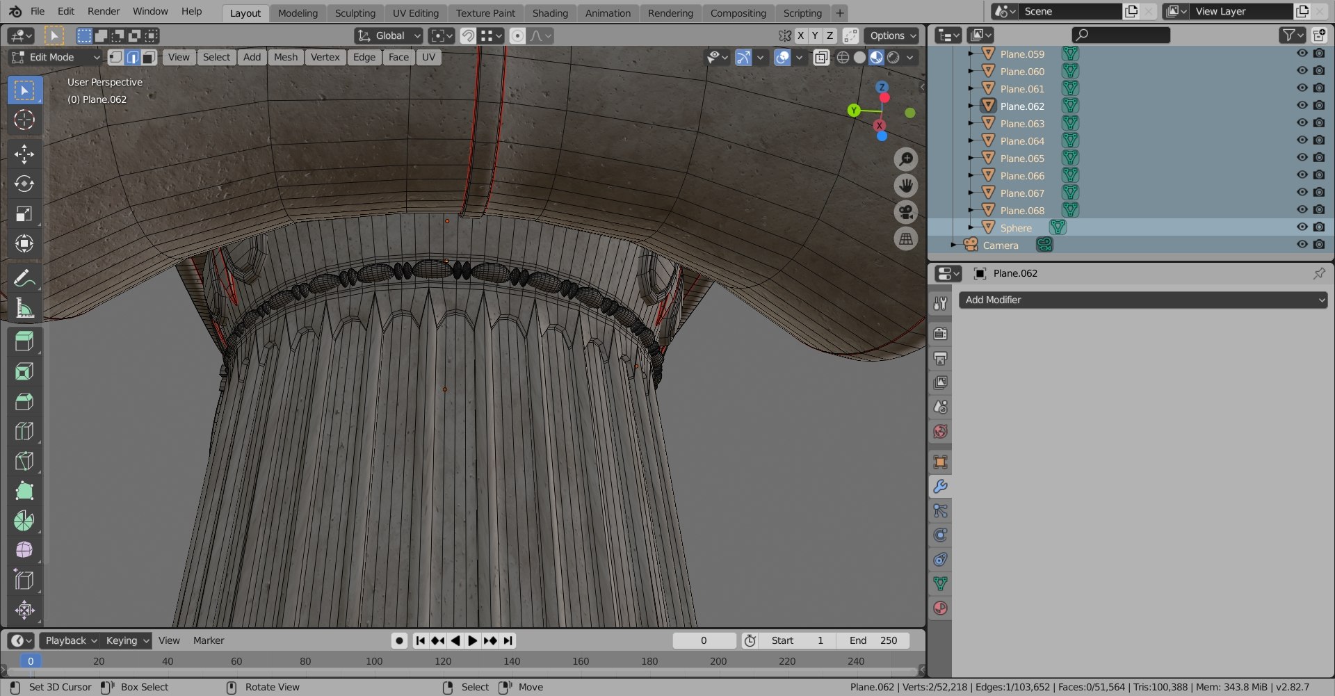 3D ionic column architecture model - TurboSquid 1538428
