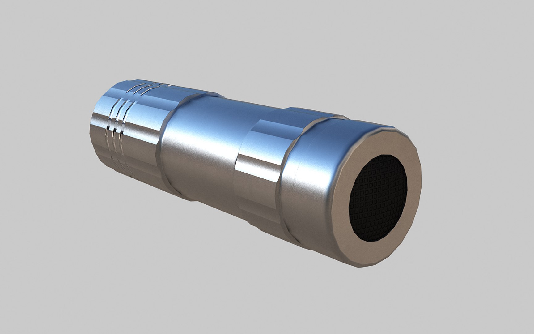 3d Led Flash Light Model