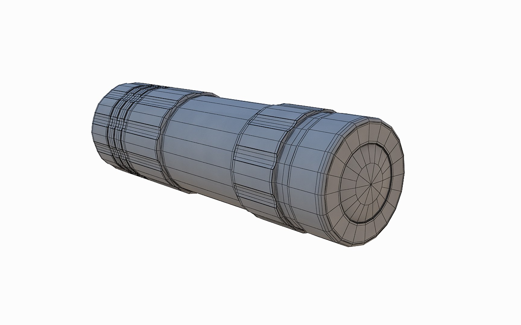 3d Led Flash Light Model