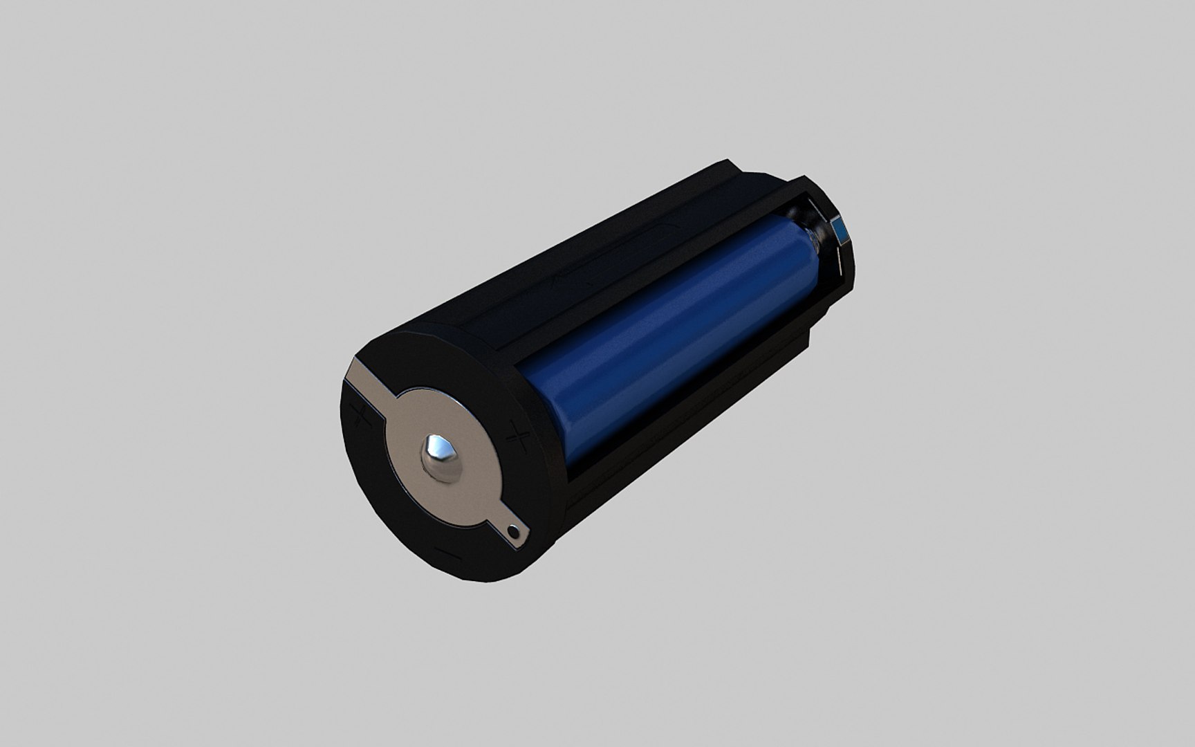 3d Led Flash Light Model