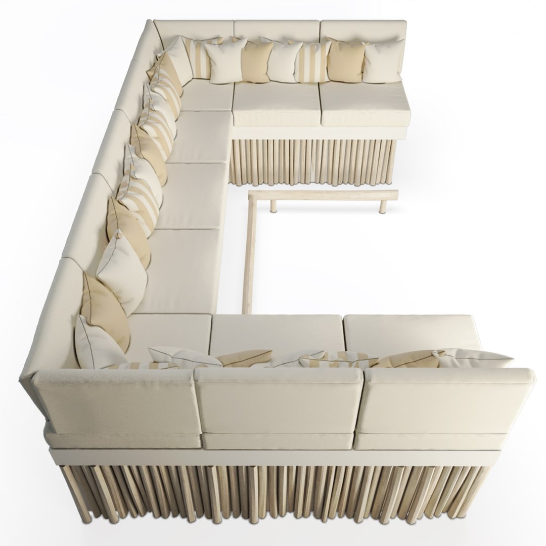 3D Square High Box In Natural Wood - TurboSquid 1789971