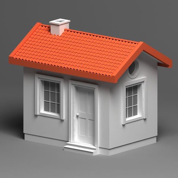 3d house home model