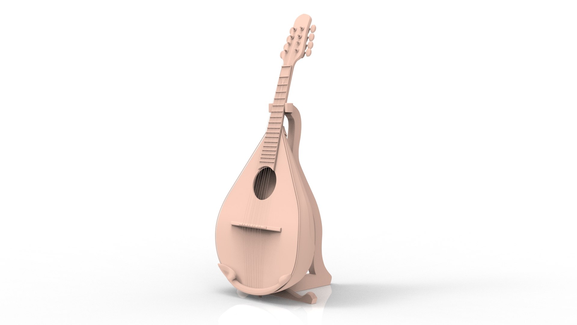 Mexican Mandolin 3D Model - TurboSquid 2132729