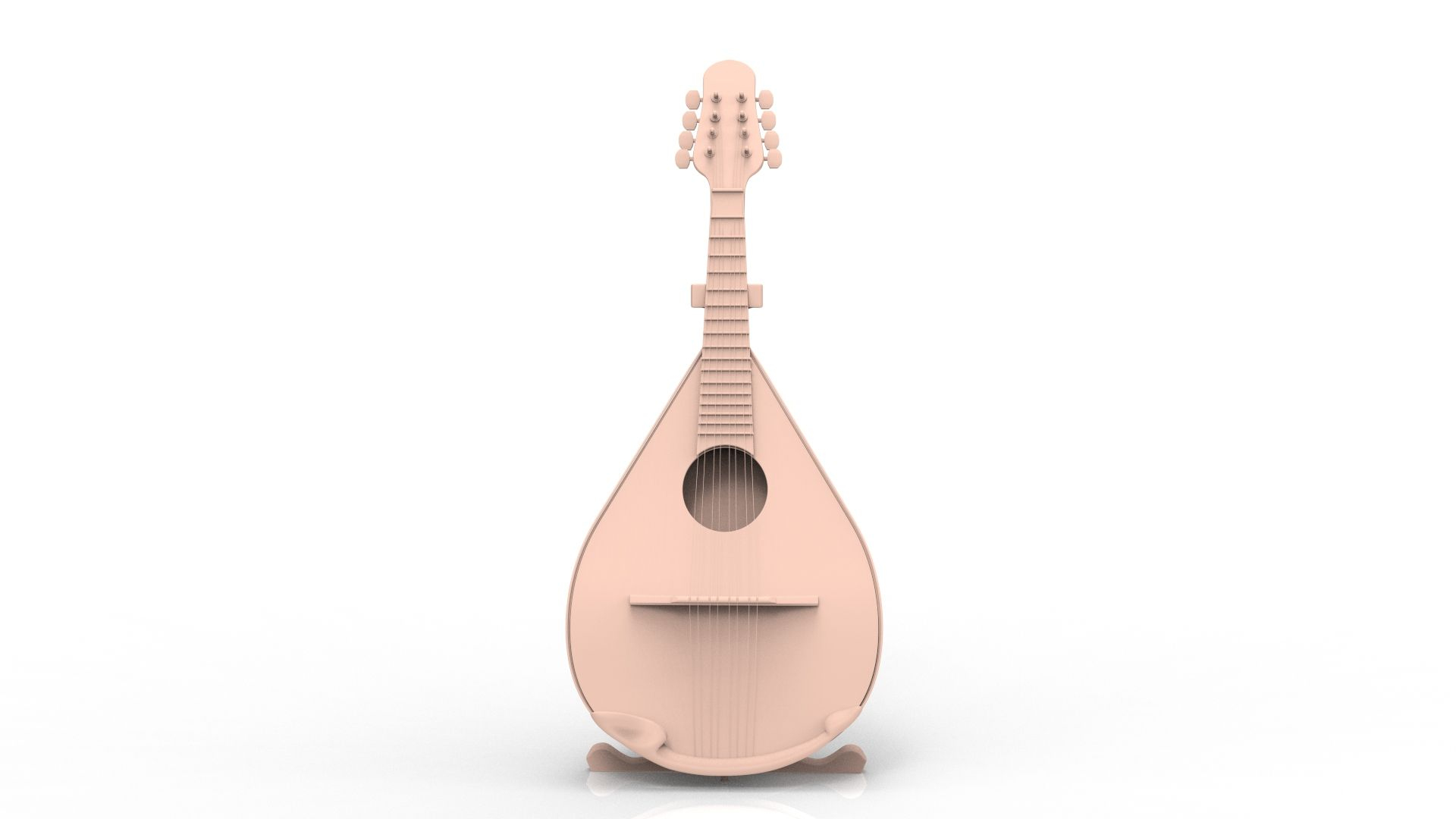 Mexican Mandolin 3D Model - TurboSquid 2132729