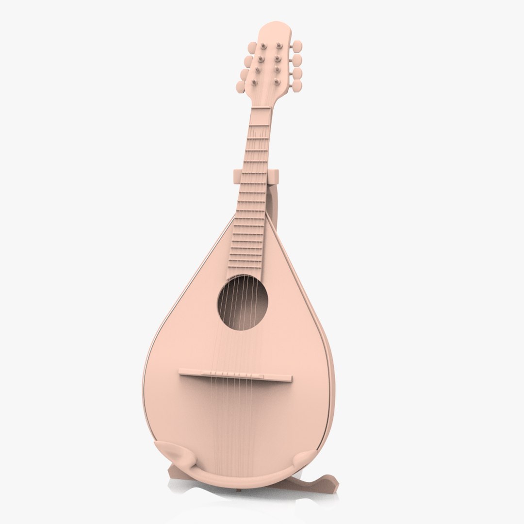 Mexican Mandolin 3D Model - TurboSquid 2132729