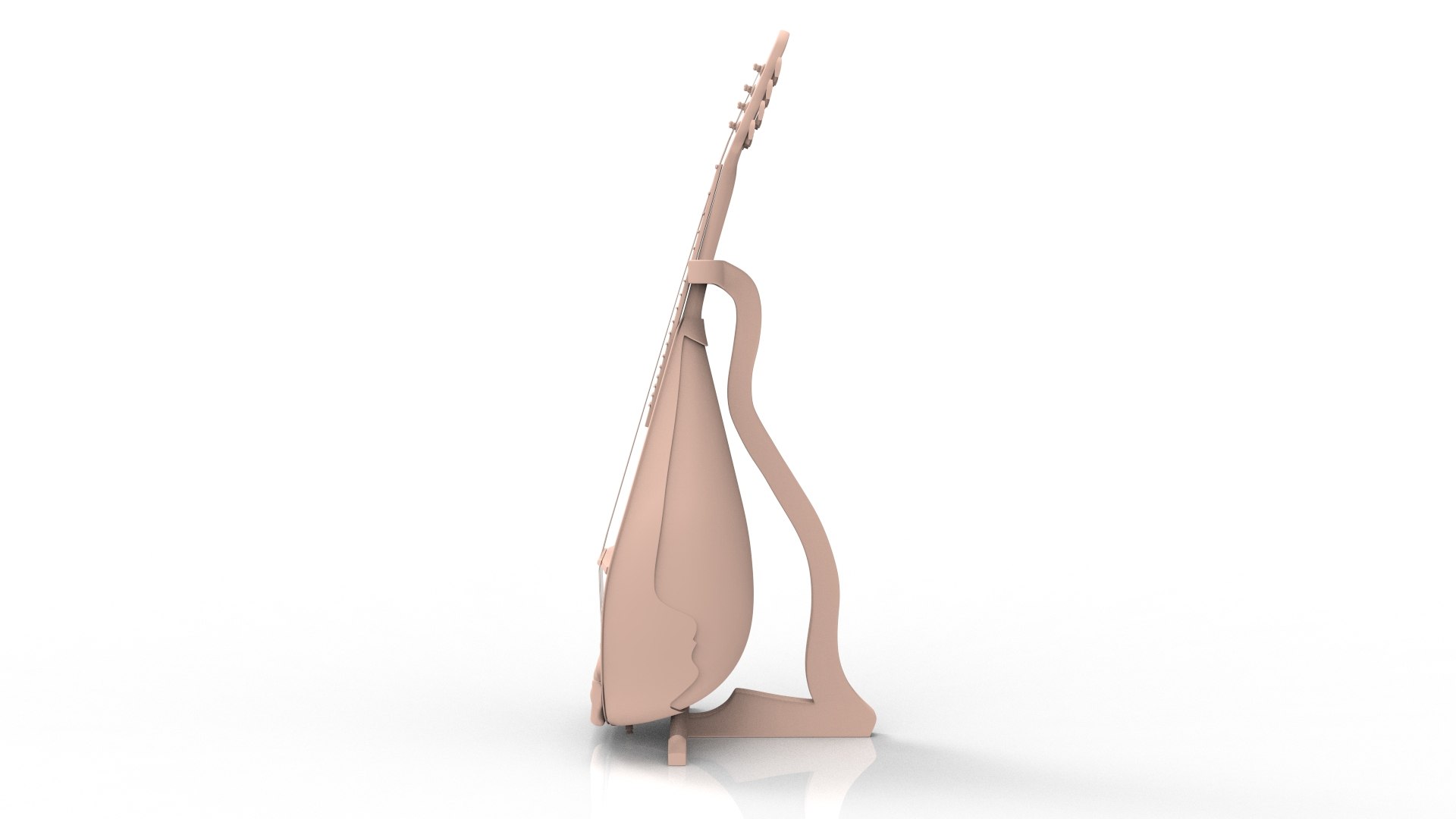 Mexican Mandolin 3D Model - TurboSquid 2132729