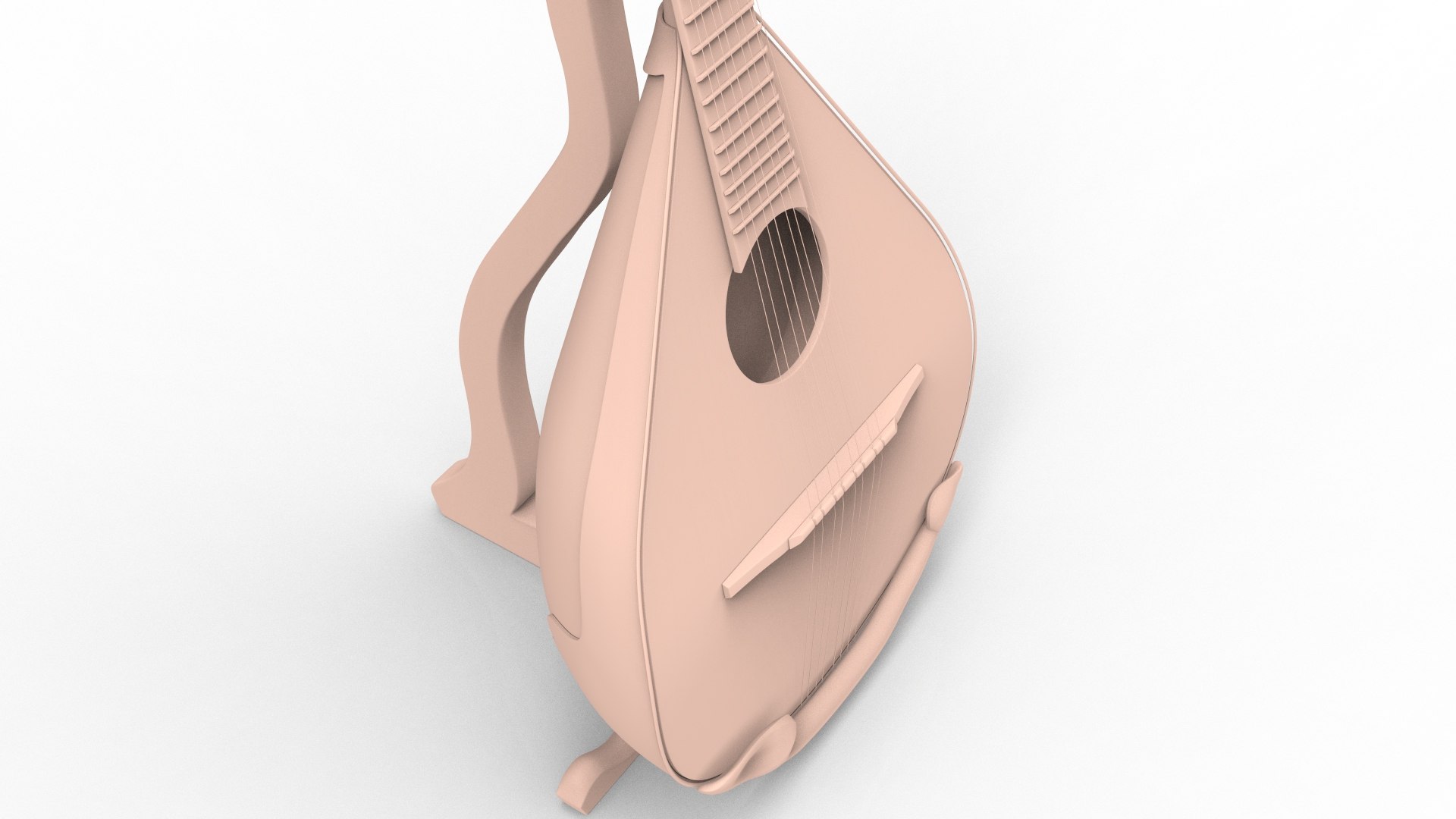 Mexican Mandolin 3D Model - TurboSquid 2132729