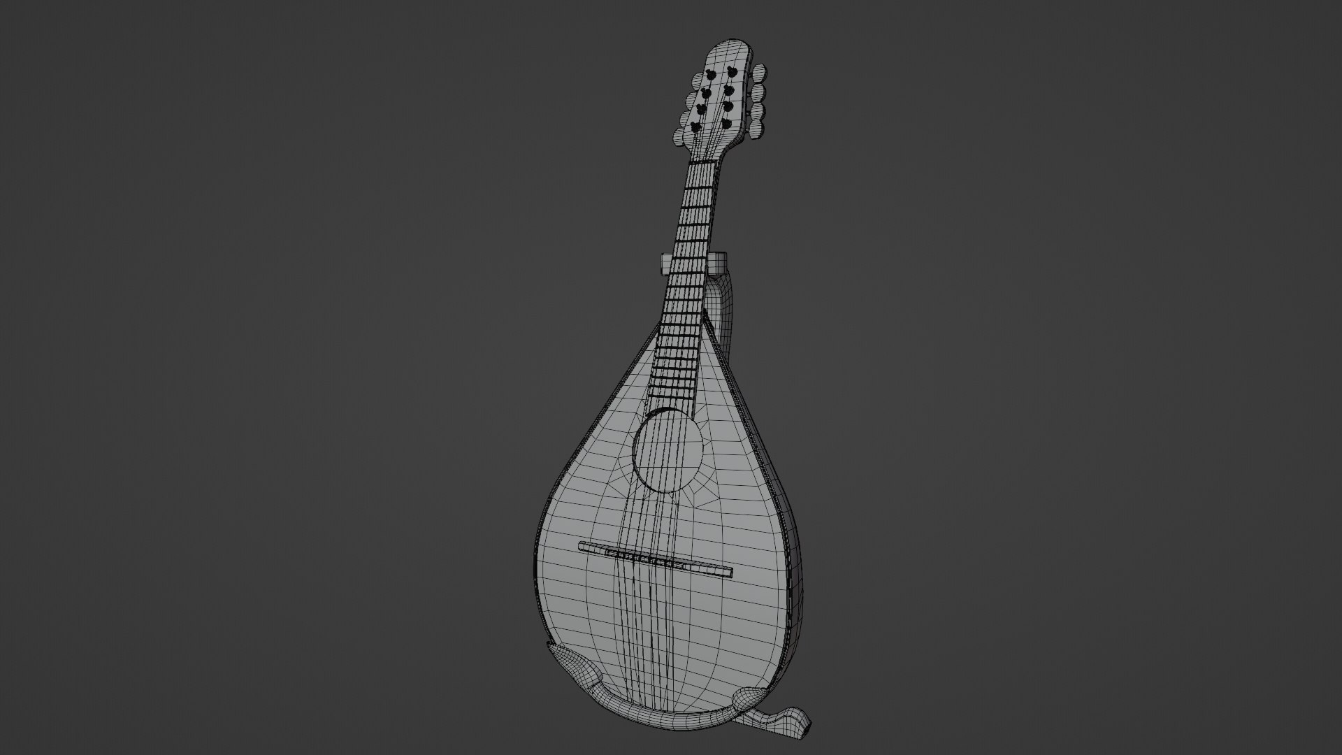 Mexican Mandolin 3D Model - TurboSquid 2132729