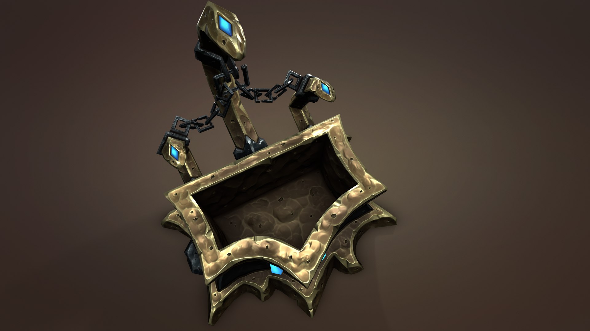 3D Model Undead Water Tank - TurboSquid 2072402