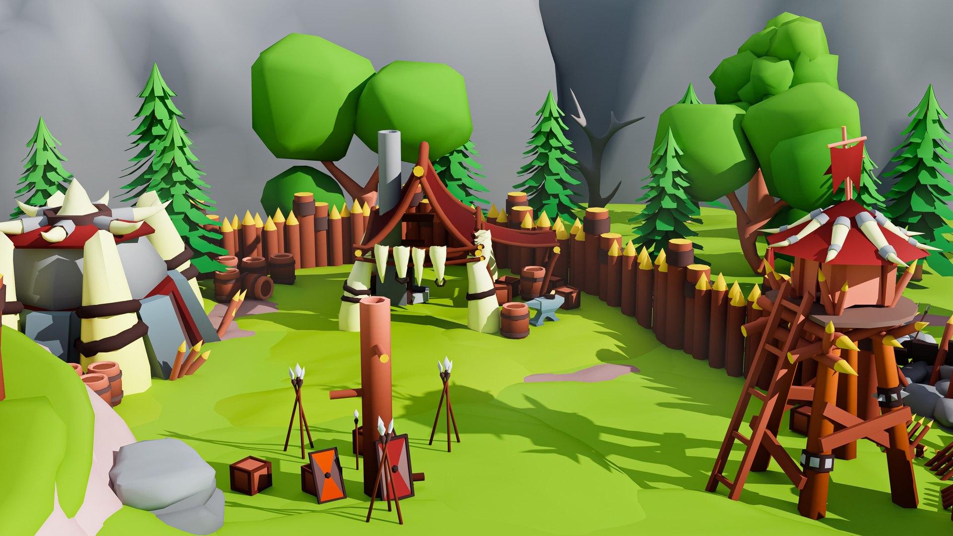 Horde 3D Model - TurboSquid 2207166