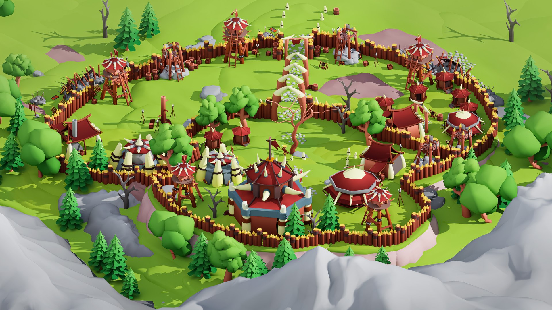 Horde 3D Model - TurboSquid 2207166