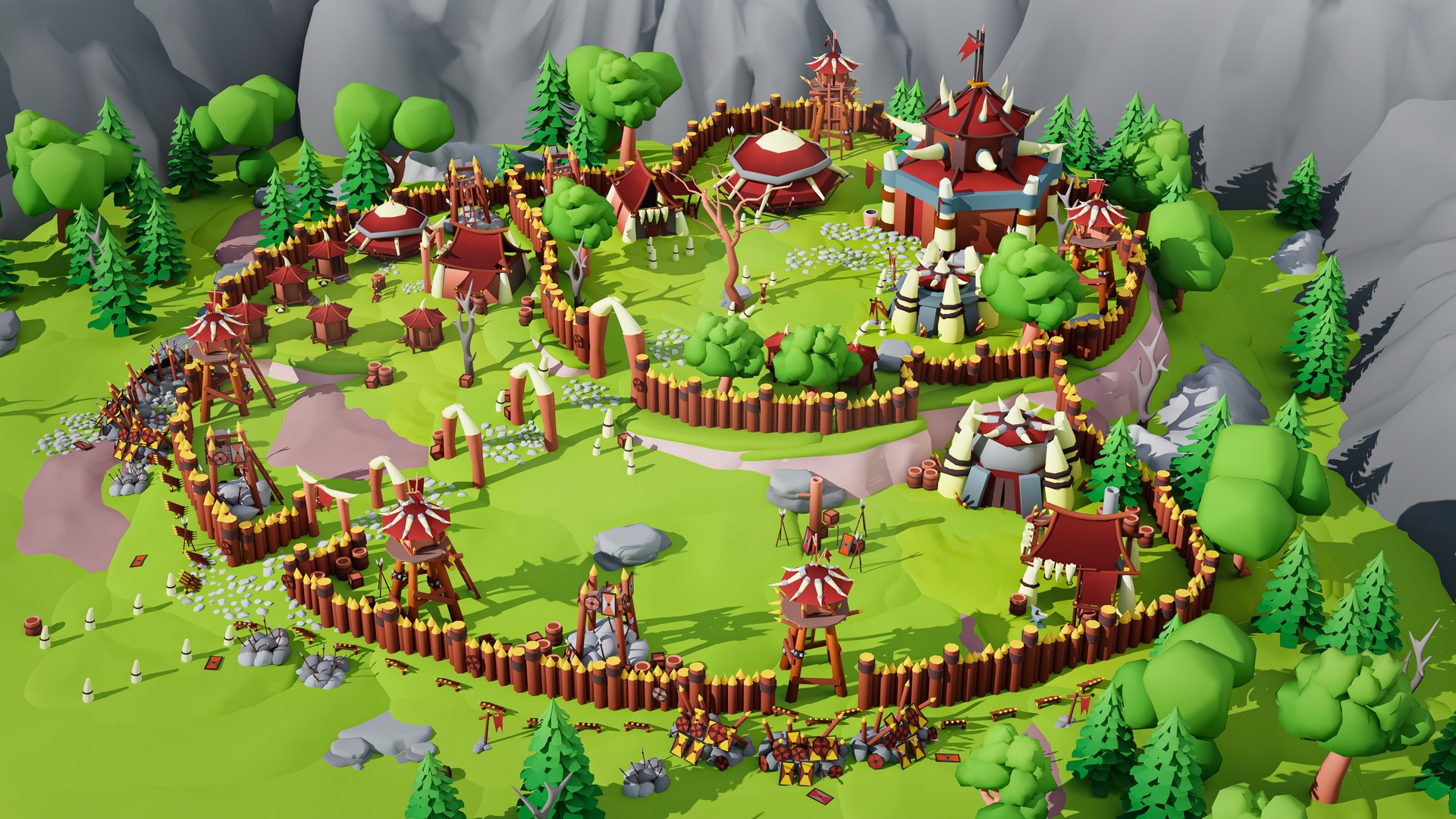 Horde 3D Model - TurboSquid 2207166