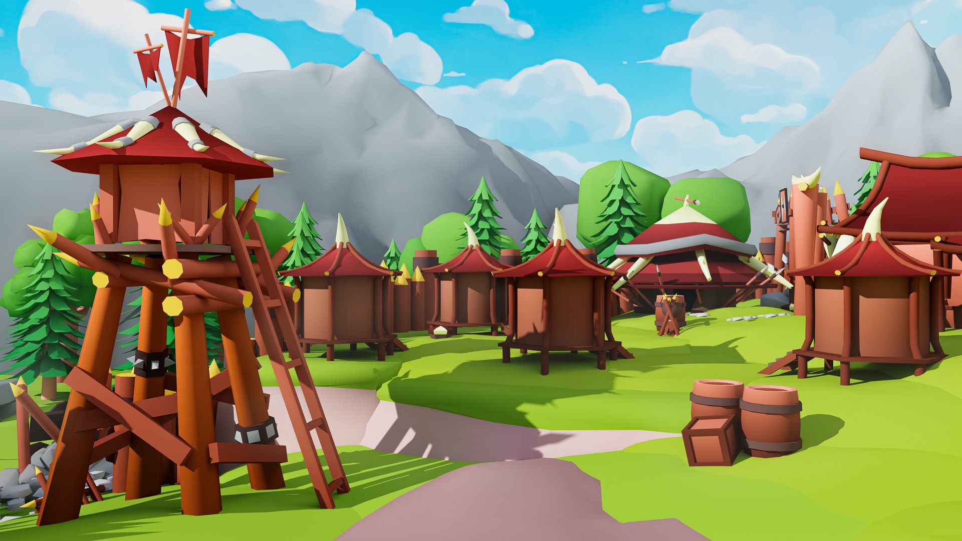 Horde 3D Model - TurboSquid 2207166