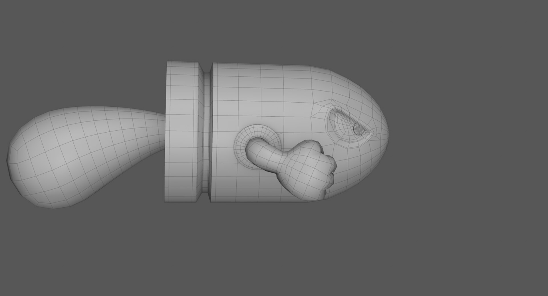 3D tail bullet bill - TurboSquid 1367369