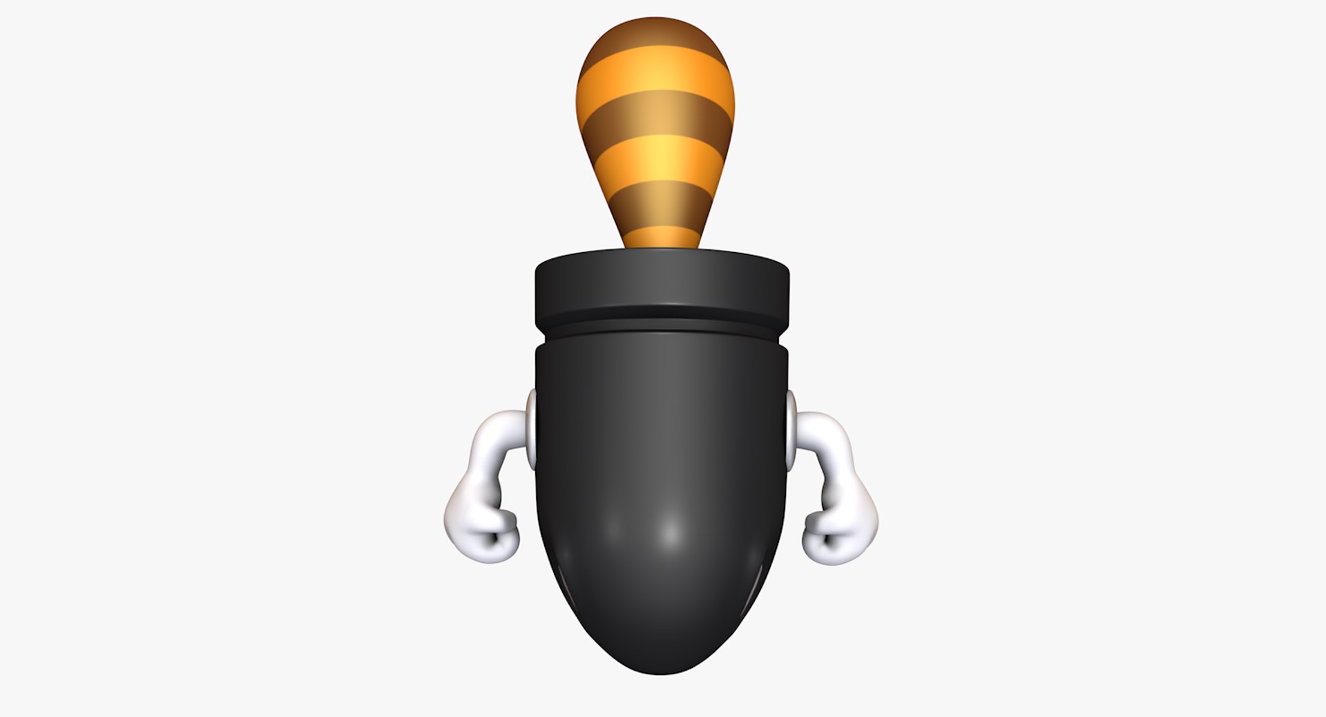 3D tail bullet bill - TurboSquid 1367369