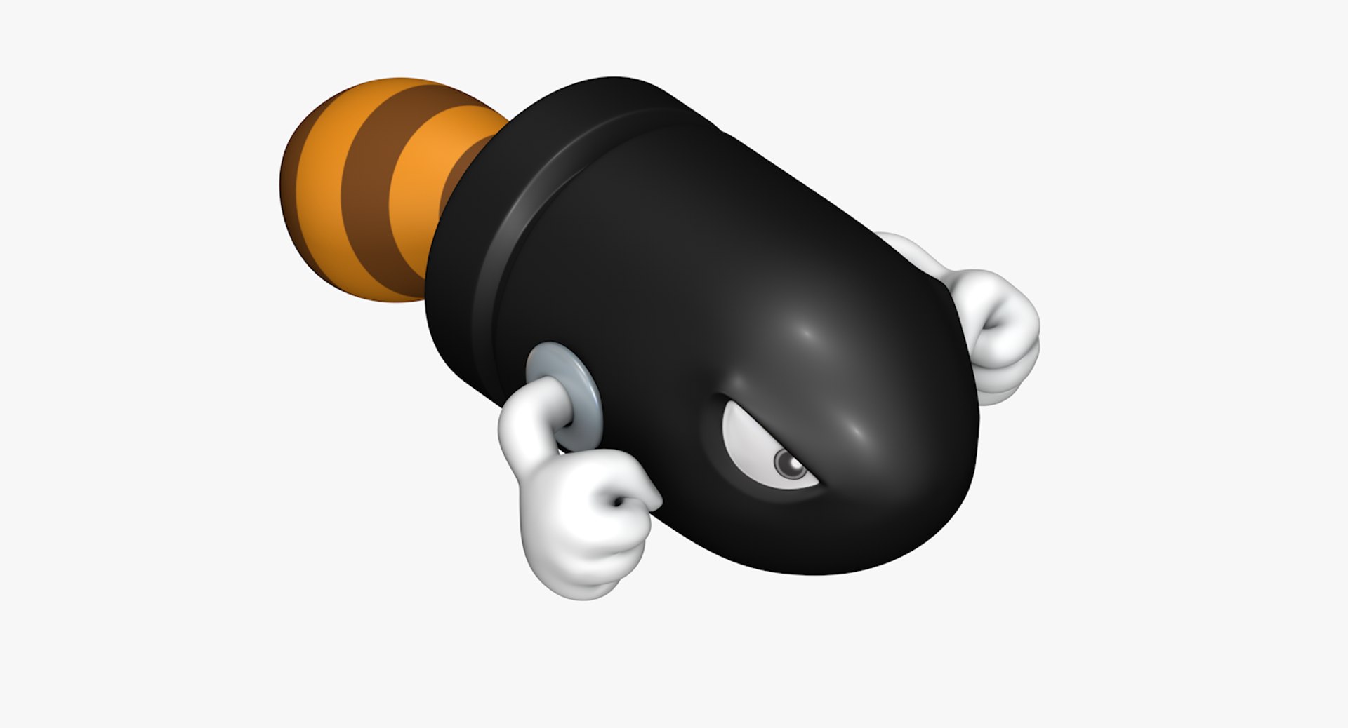 3D tail bullet bill - TurboSquid 1367369