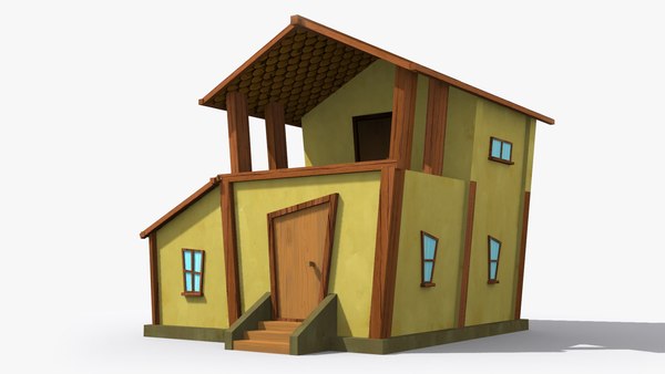 3D toon cartoon house - TurboSquid 1697479