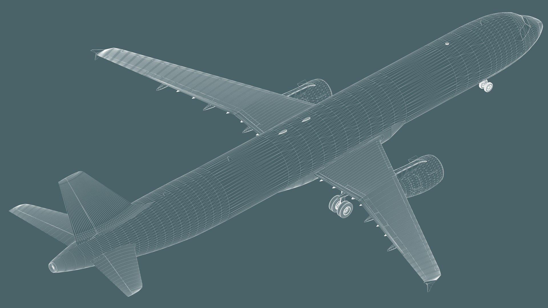 Airbus A321-211P2F IndiGo Cargo 3D Model - TurboSquid 2316069