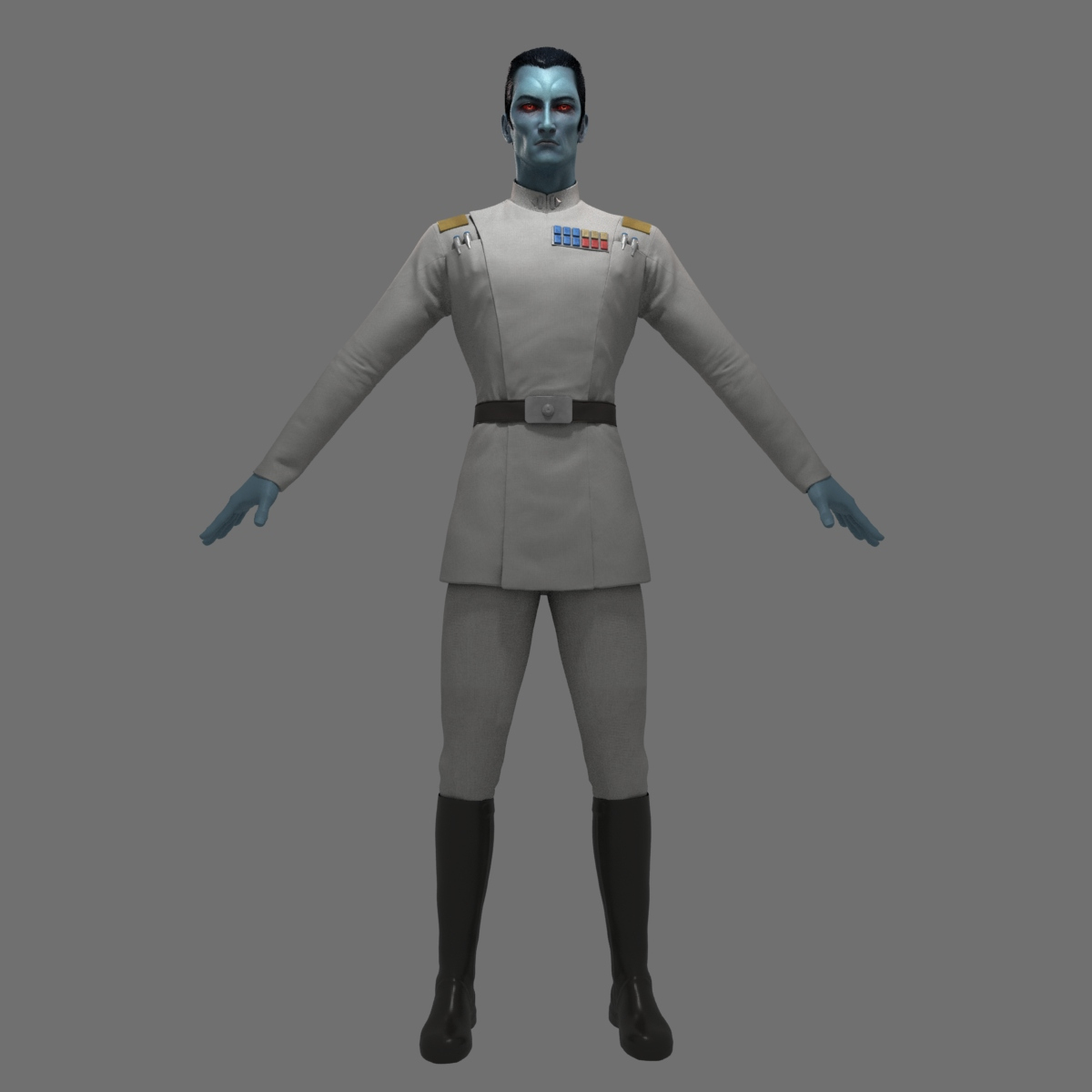 modelo 3d Gran almirante Thrawn - TurboSquid 1534441