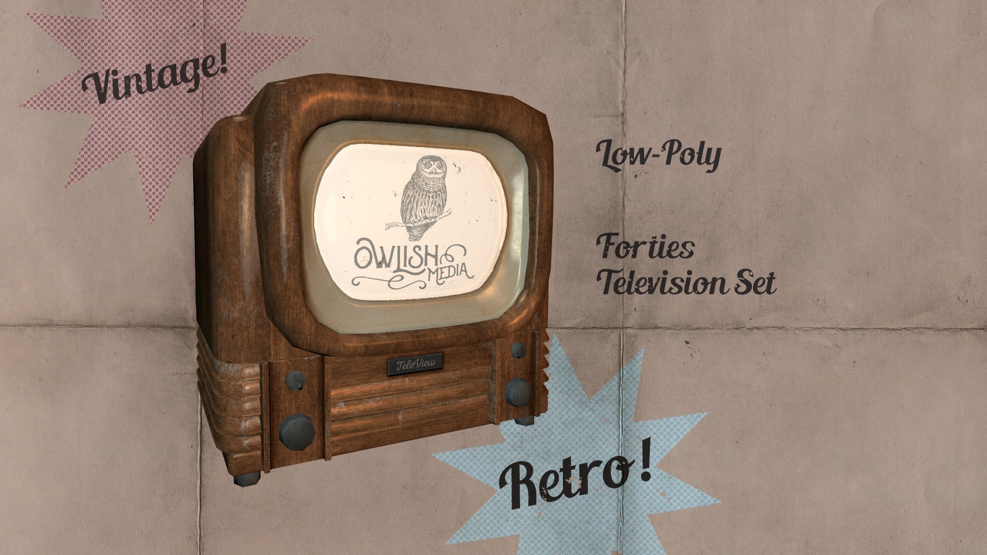 Old Television 1940
