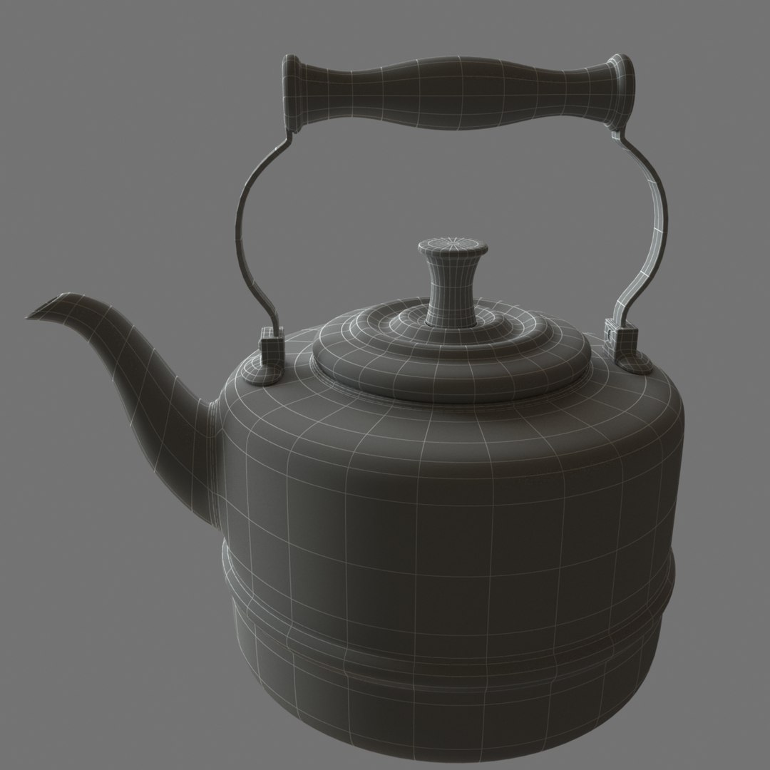 3d Tea Teapot Pot Model
