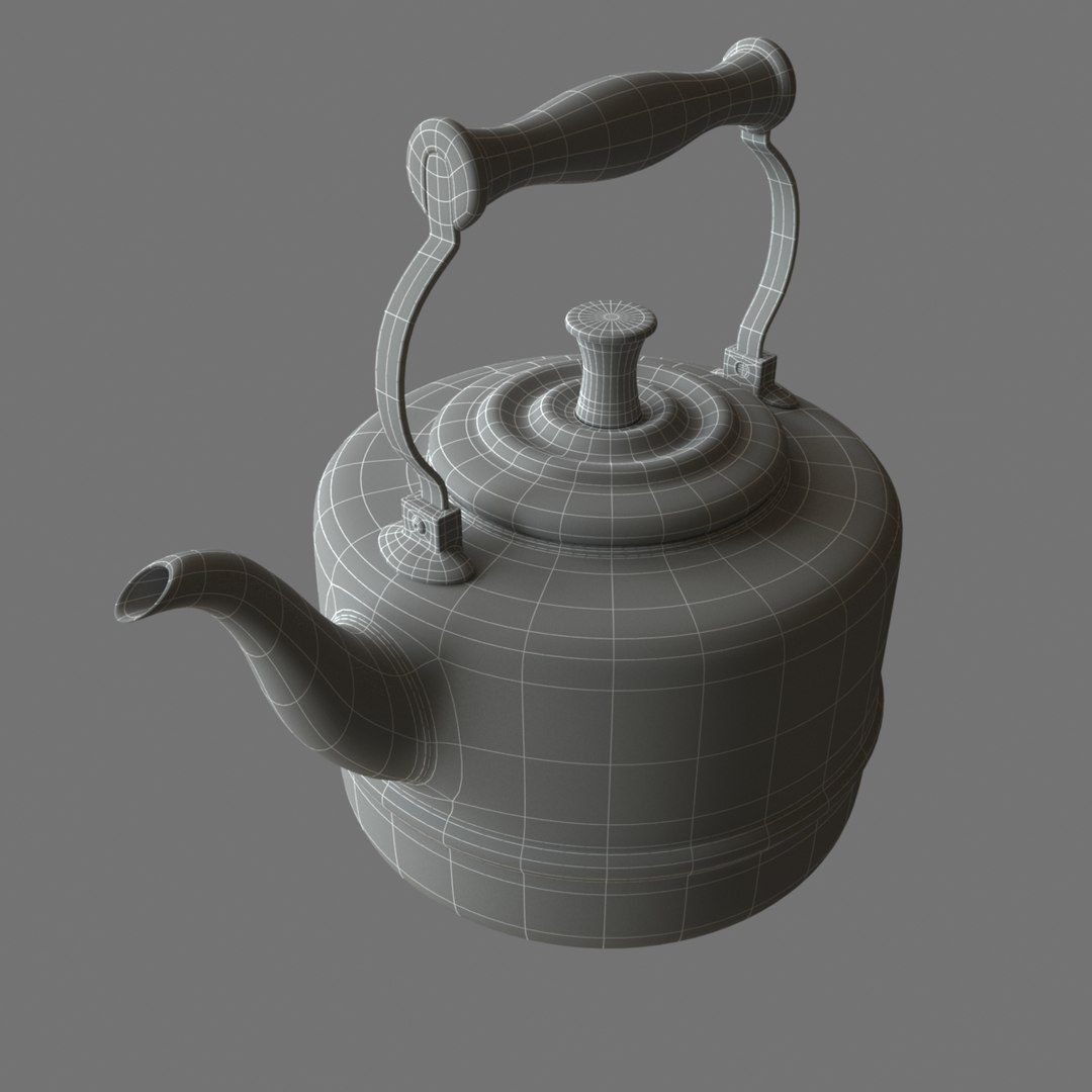 3d Tea Teapot Pot Model