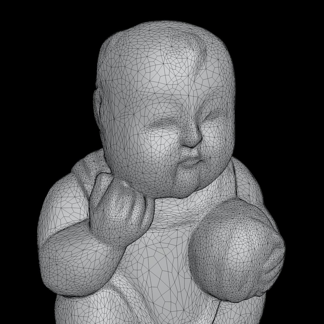 maya golden statuette child