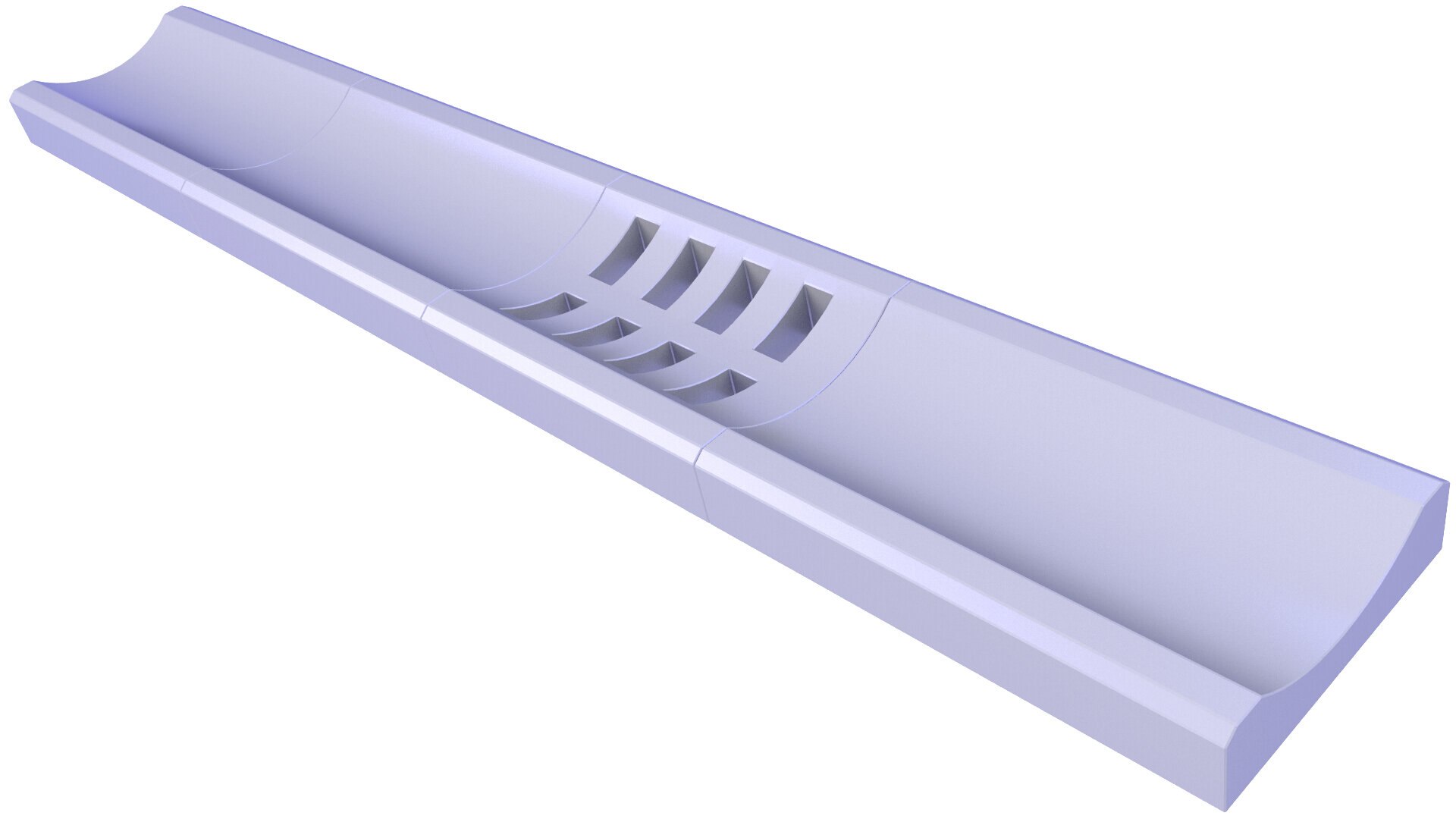 3D Concrete Saucer Drain Trough Channel 11 - TurboSquid 1979931