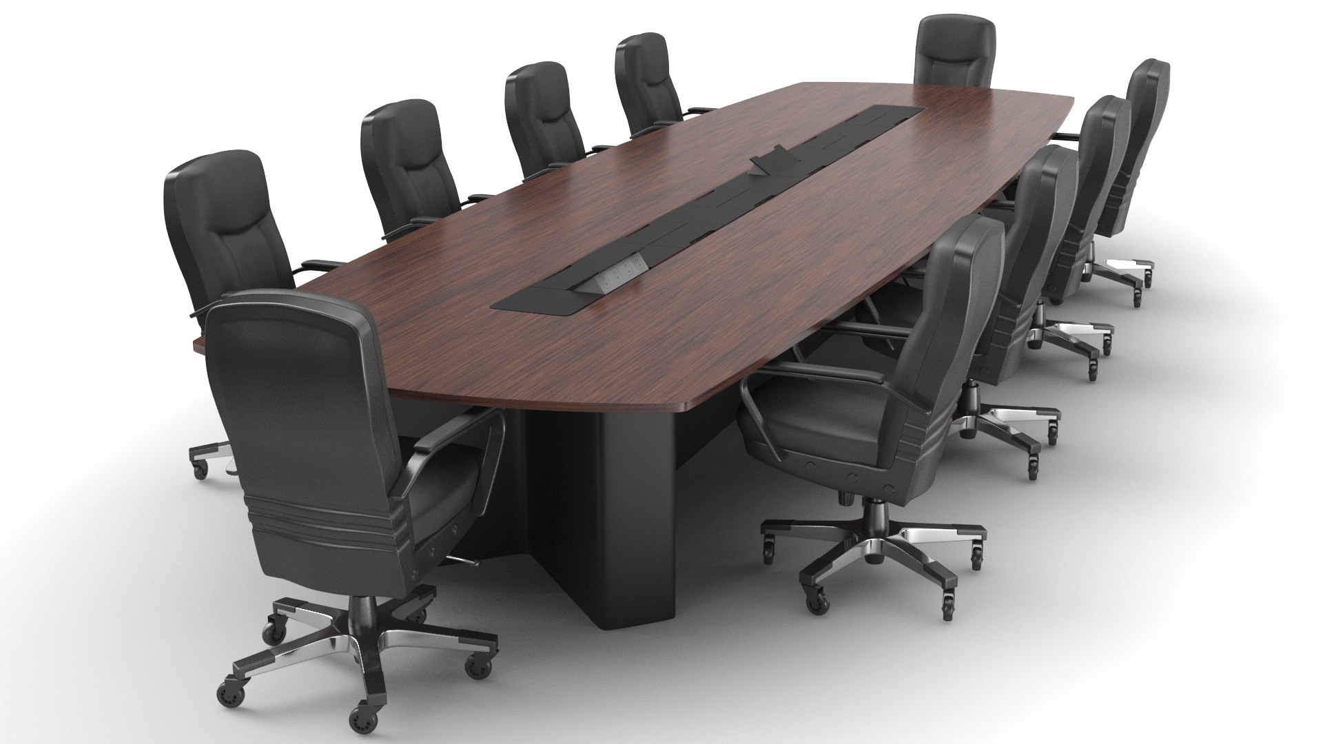 Real meeting table 3D model - TurboSquid 1642183