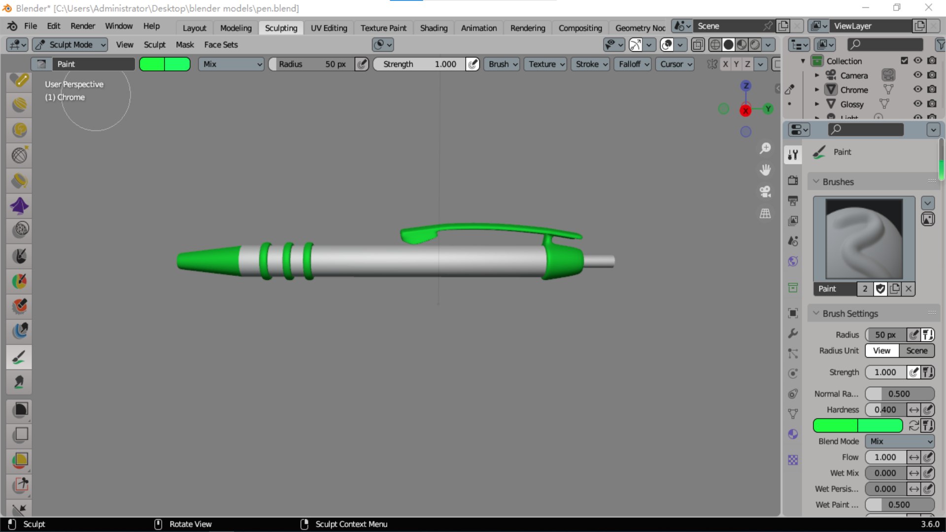 3D model Pen - TurboSquid 2179398
