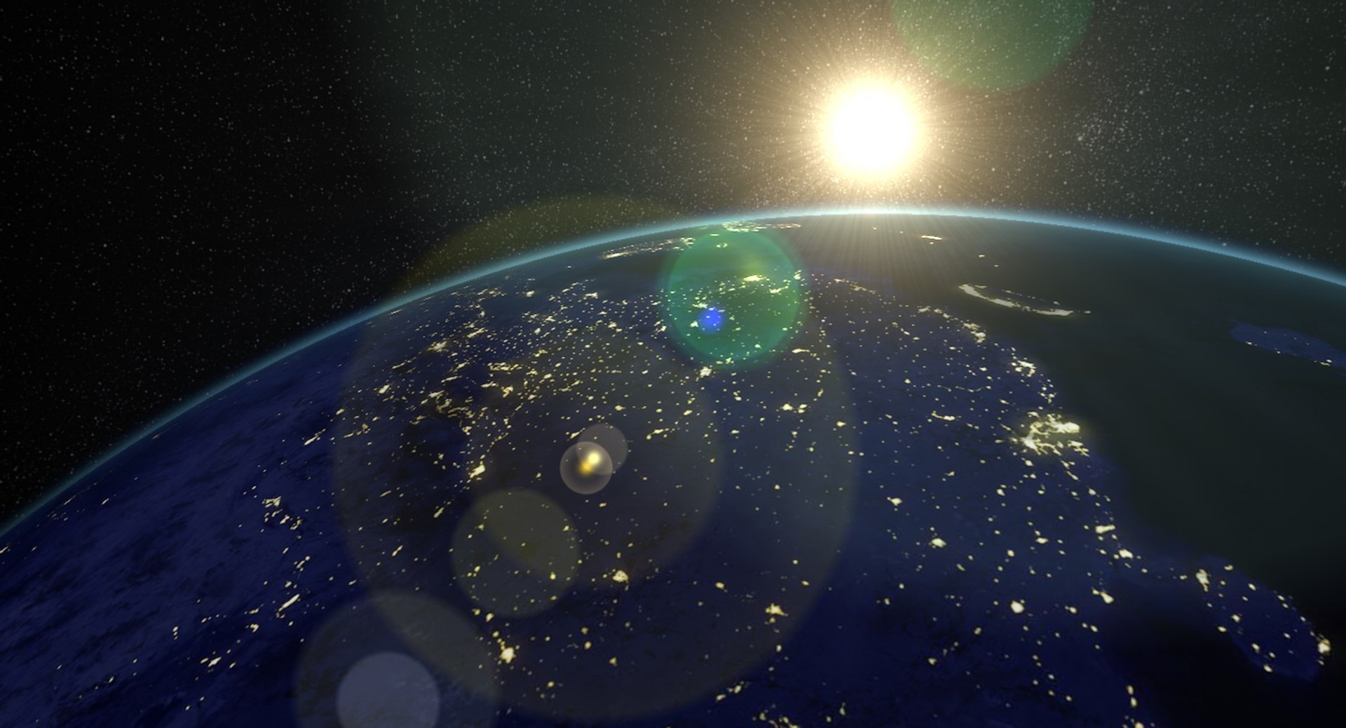 3D Earth Sun - TurboSquid 1393146