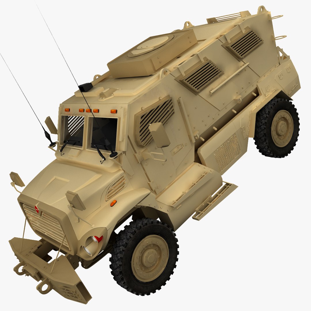 3d Maxxpro Mrap Armoured Fighting Vehicle