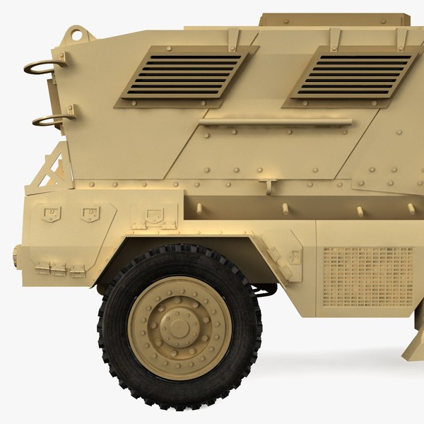 3d maxxpro mrap armoured fighting vehicle