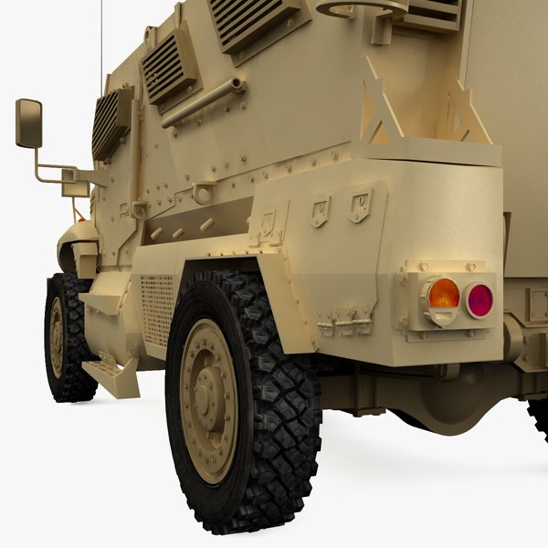 3D модель MaxxPro MRAP Бронированная боевая машина - TurboSquid 588115