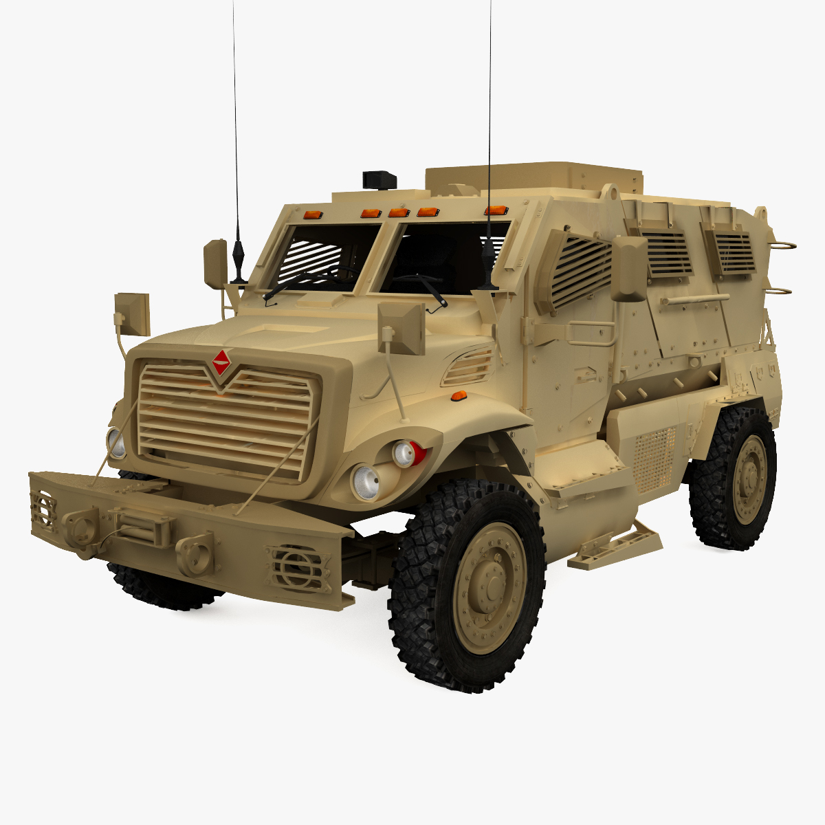 3d maxxpro mrap armoured fighting vehicle