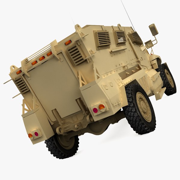 3D модель MaxxPro MRAP Бронированная боевая машина - TurboSquid 588115