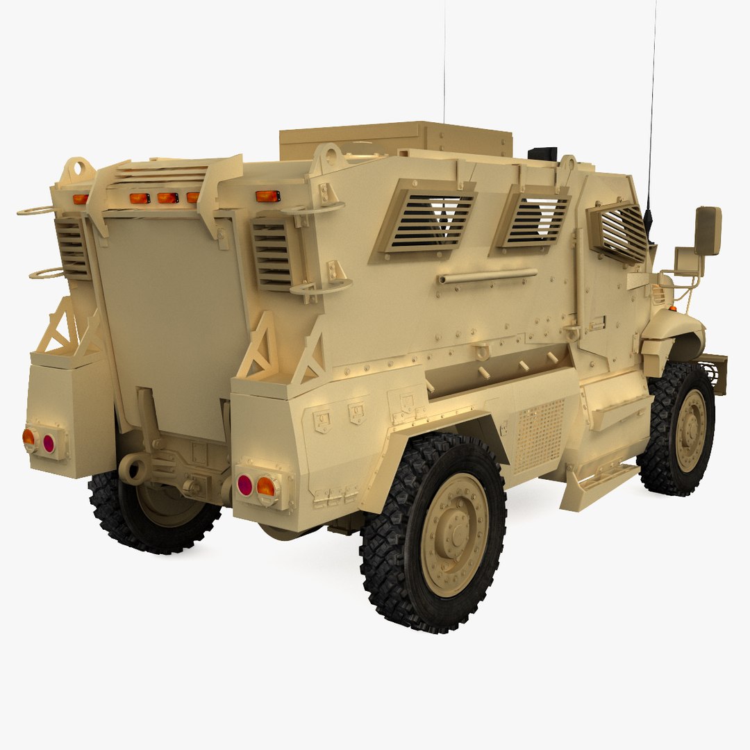 3d Maxxpro Mrap Armoured Fighting Vehicle