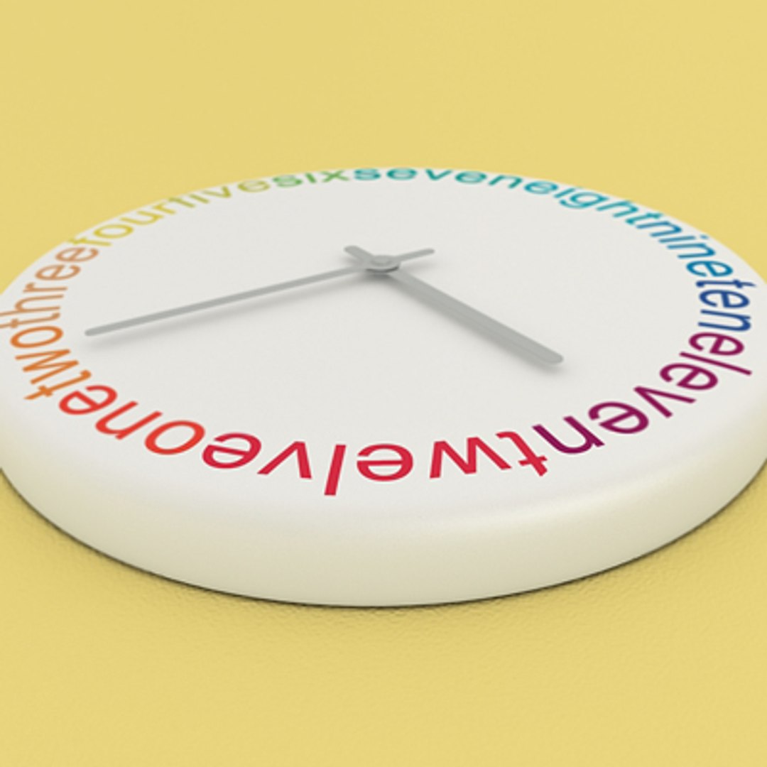 Maya Clock Wall Wallclock