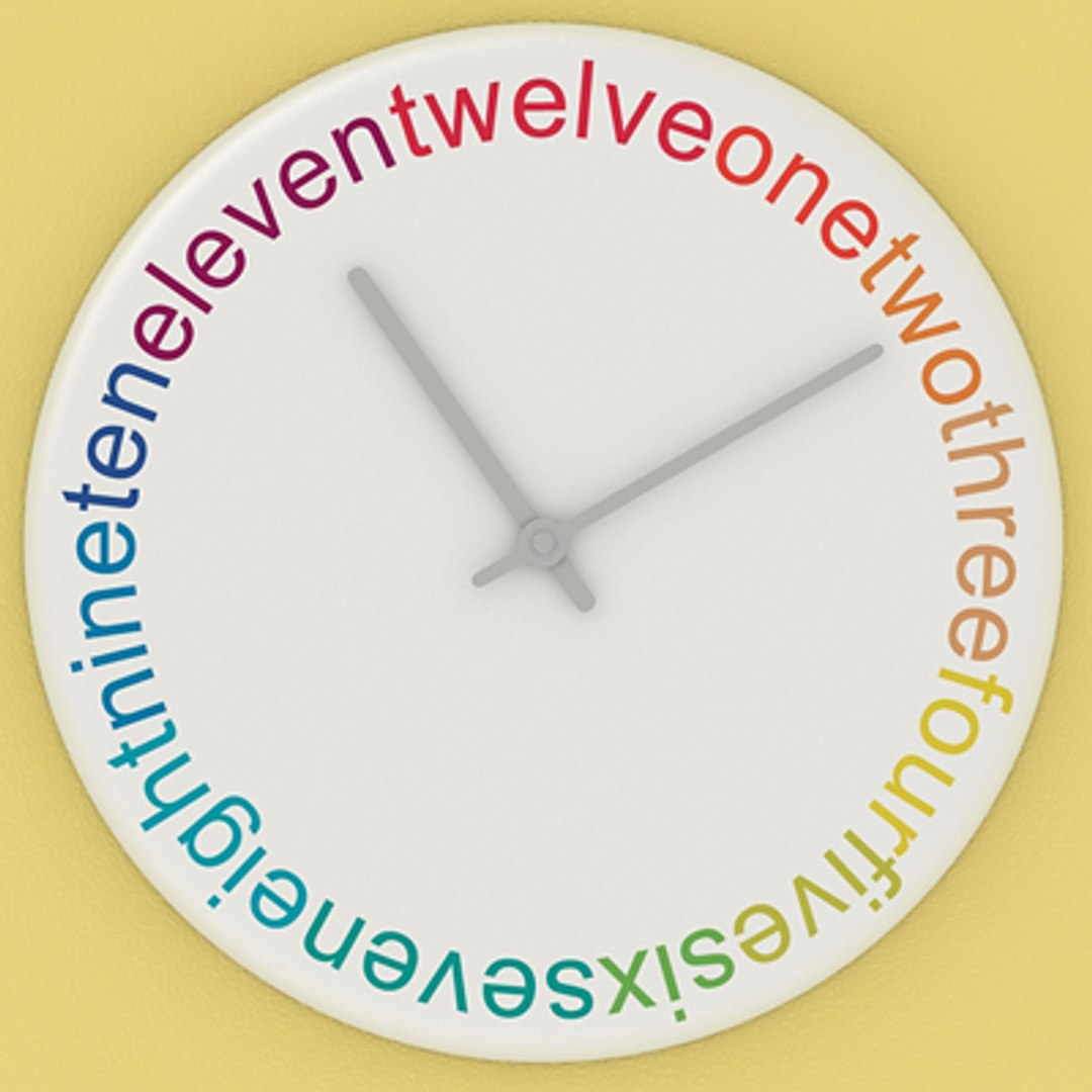 Maya Clock Wall Wallclock