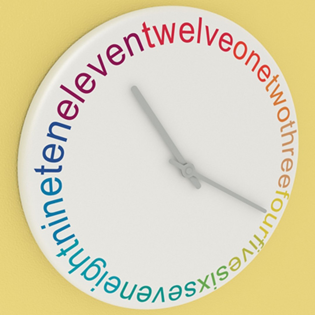 Maya Clock Wall Wallclock