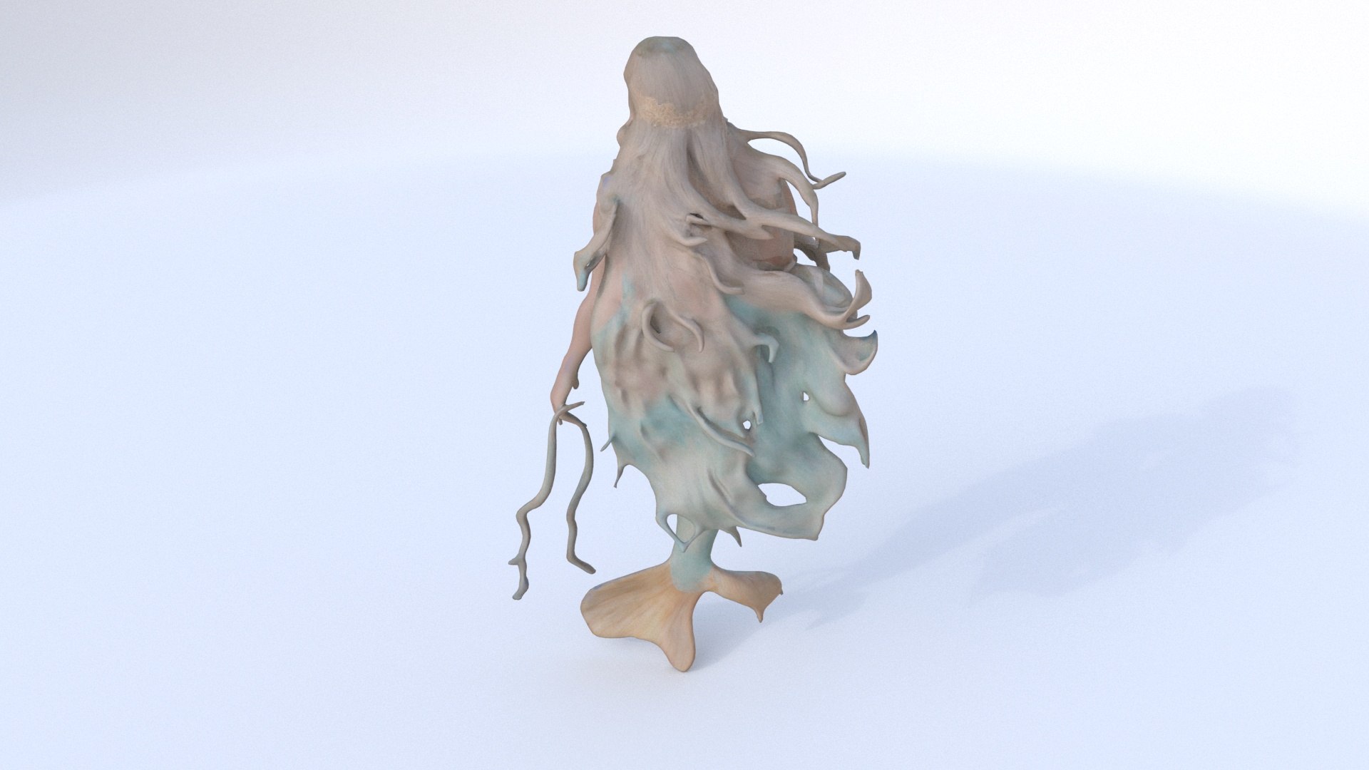 Mermaid Princess 3D Model - TurboSquid 2335157