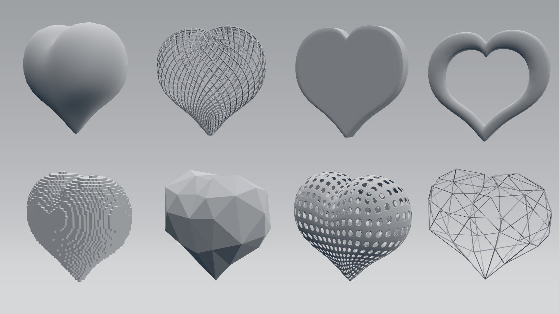 3D Model Heart Shape - TurboSquid 1596418