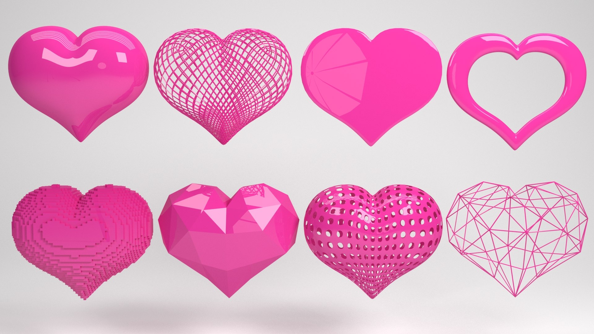 3D Model Heart Shape - TurboSquid 1596418