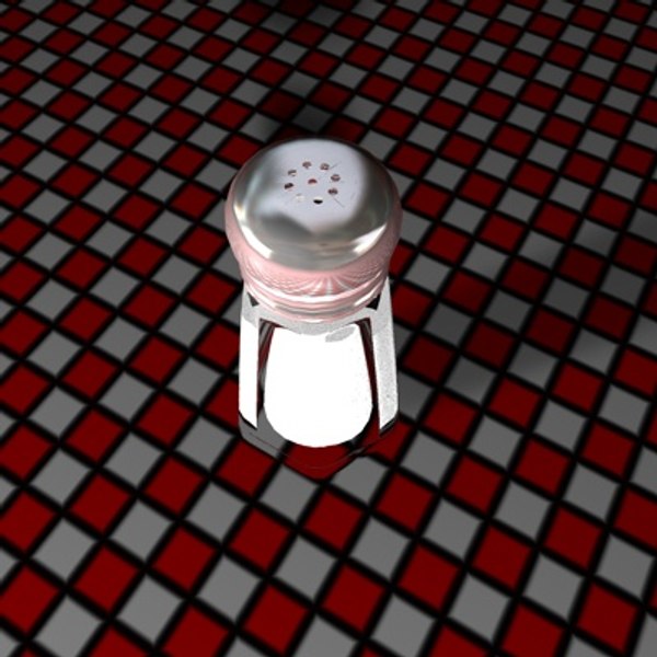 3d salt shaker