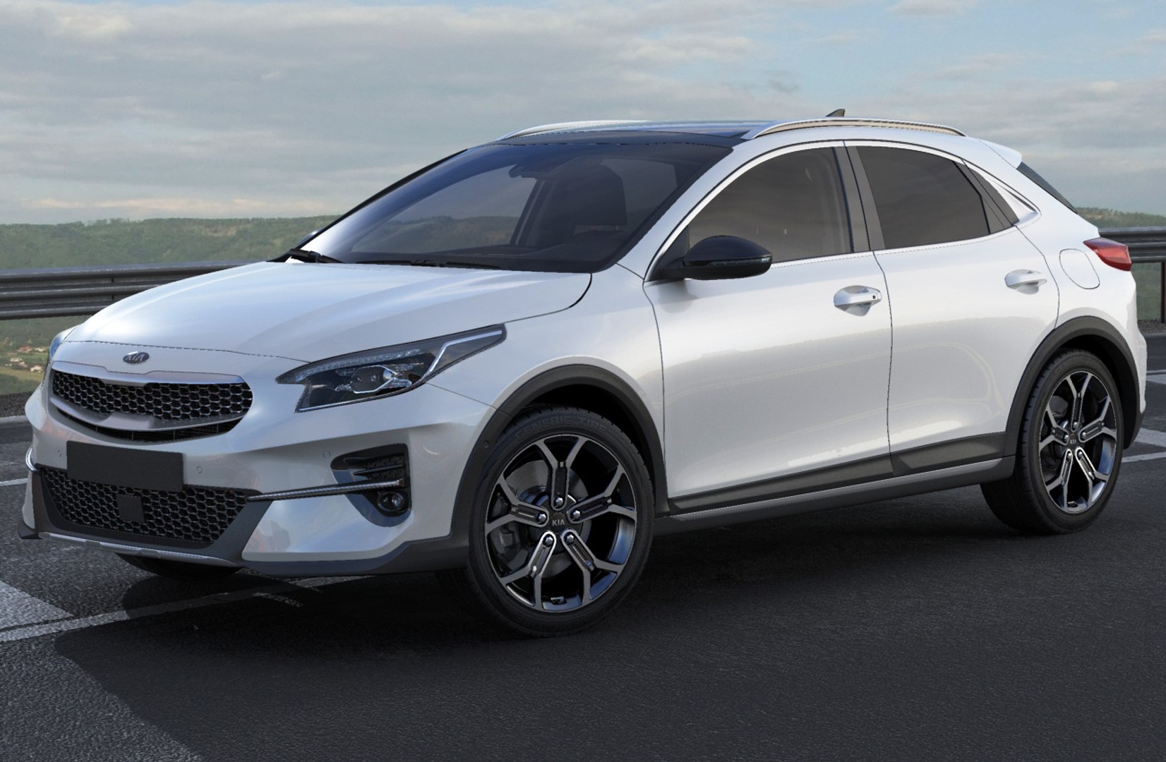 Kia Xceed 2020 3D Model - TurboSquid 1461299