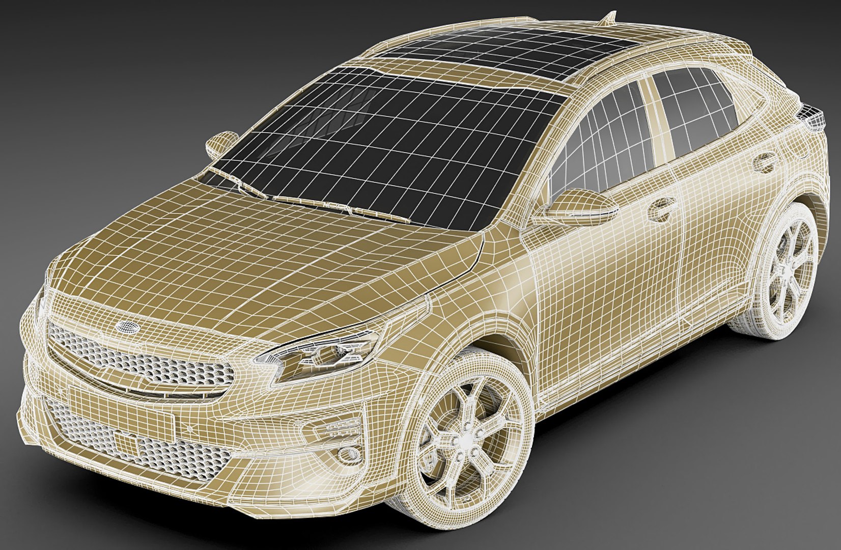 Kia Xceed 2020 3D Model - TurboSquid 1461299