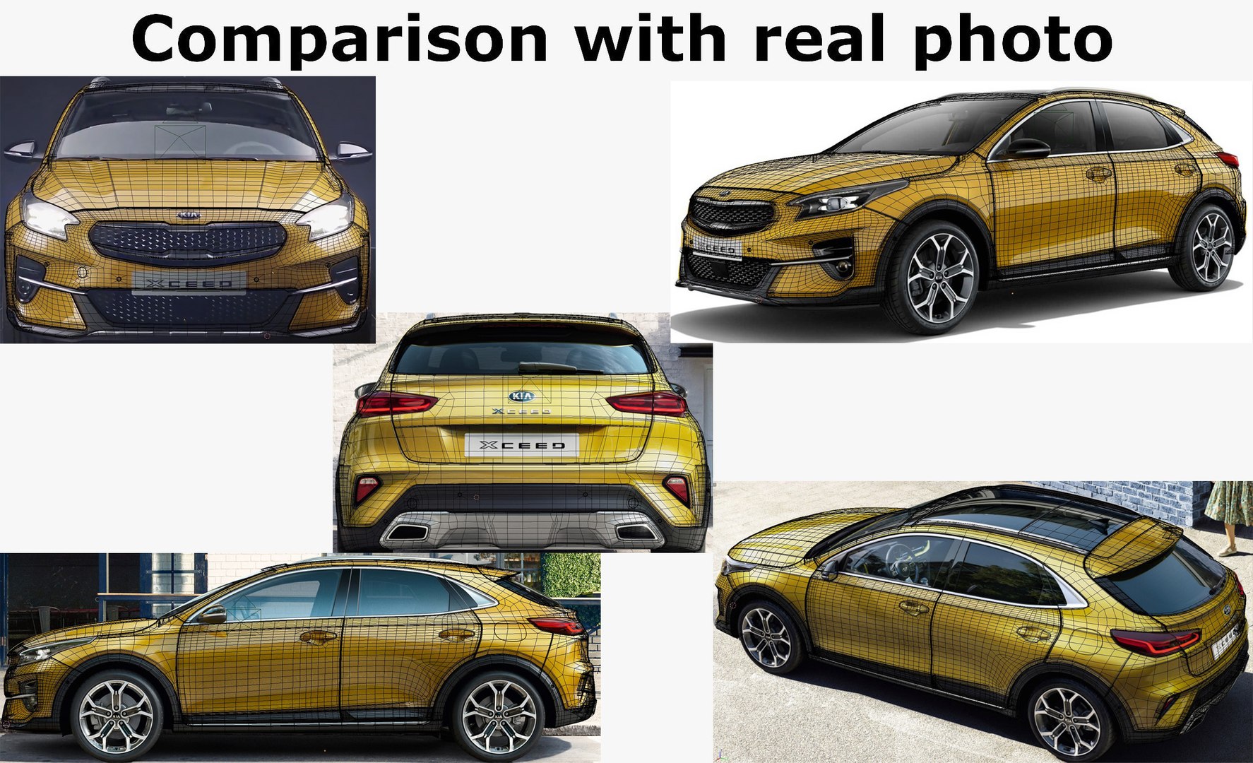 Kia xceed 2020 3D model - TurboSquid 1461299