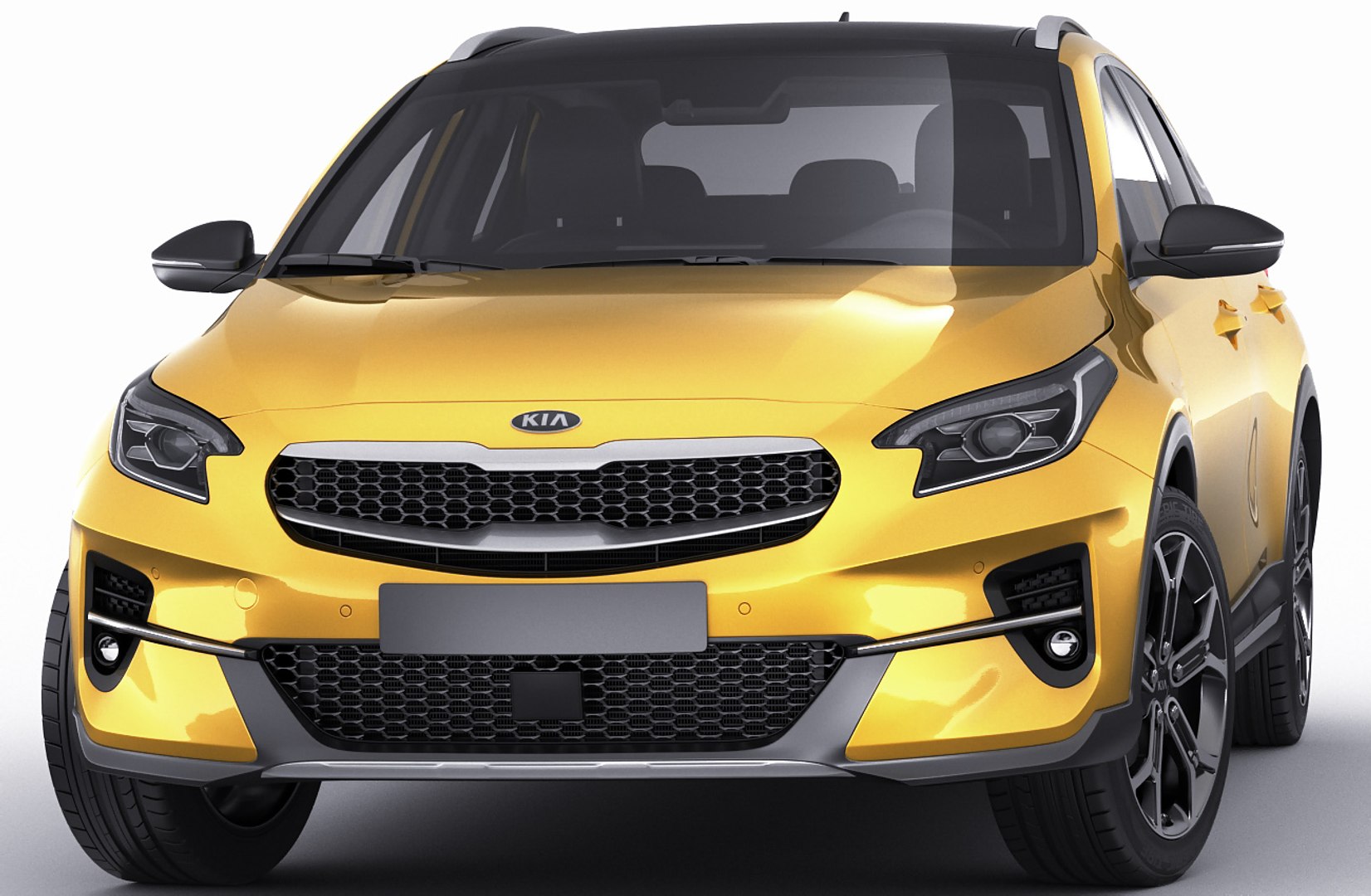 Kia xceed 2020 3D model - TurboSquid 1461299