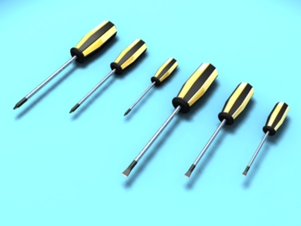 Screwdriver 3D Models for Download | TurboSquid