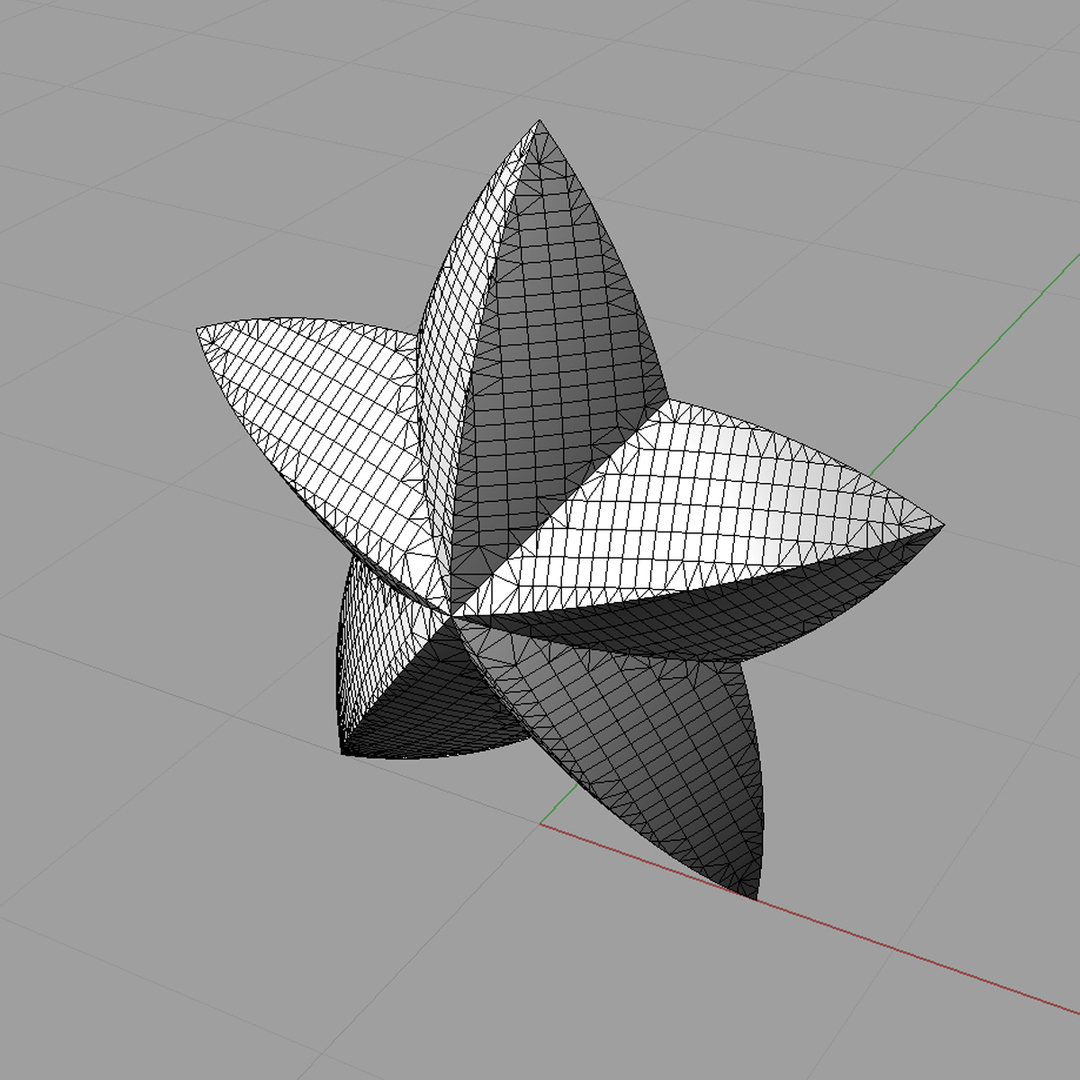 3d Model Star